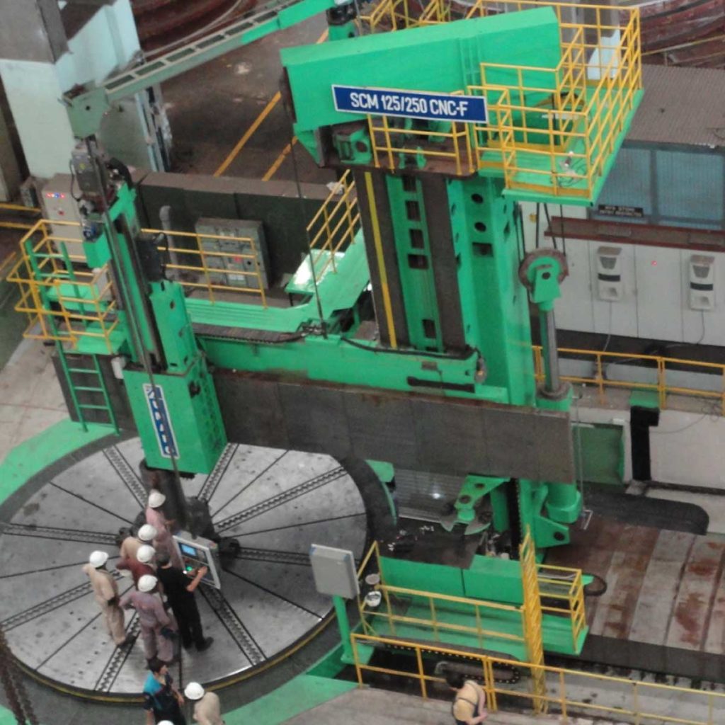 Vertical boring and turning mills with single column - UMARO Company