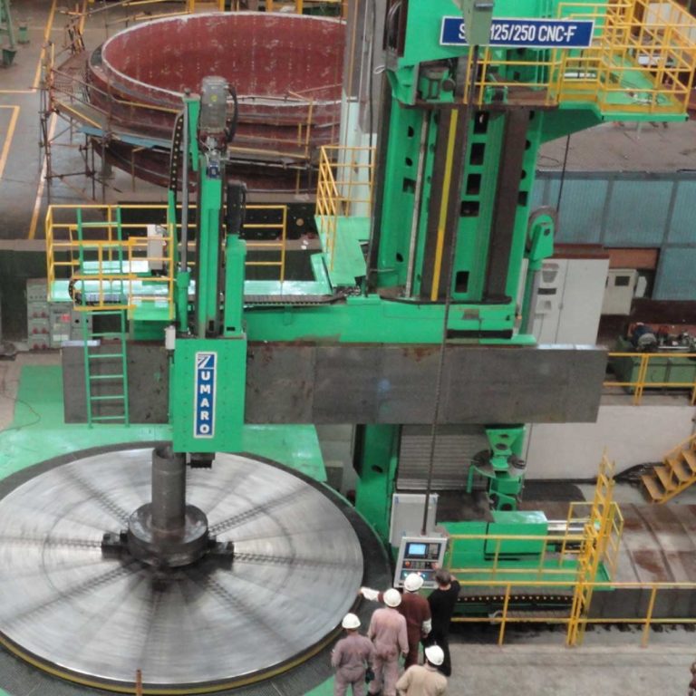 Vertical boring and turning mills with single column - UMARO Company